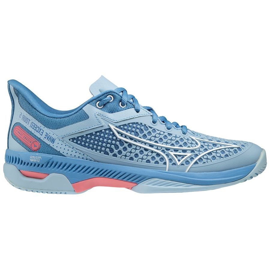 Mizuno WAVE EXCEED TOUR 5 AC (W) Кроссовки теннисные женские Голубой ...