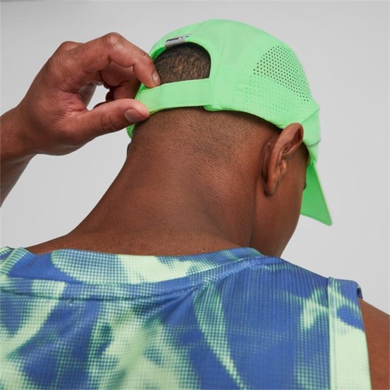 Puma LIGHTWEIGHT RUNNING HAT Кепка беговая Салатовый купить в интернет-магазине экипировочного ...