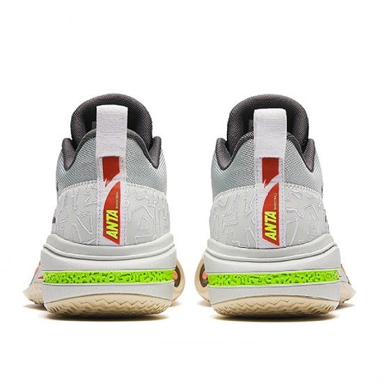 Anta ATTACK 1 "WHITE BLACK" Кроссовки баскетбольные Бело/Черные купить ...