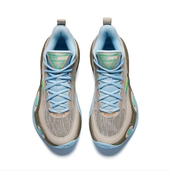 Anta ATTACK 1 "BLUE GRAY" Кроссовки баскетбольные Серо/голубые купить в ...